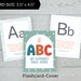 ABC Scripture Flash Cards, Bible Verse Alphabet Cards Set, Homeschool ...