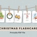 Christmas Words Flashcard, Christmas Vocabulary, Digital Download ...