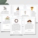 Easter Story Cards, Holy Week Cards, Easter Countdown, Christian Easter ...