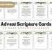 Printable Scripture Advent Calendar in Spanish, Christmas Countdown ...