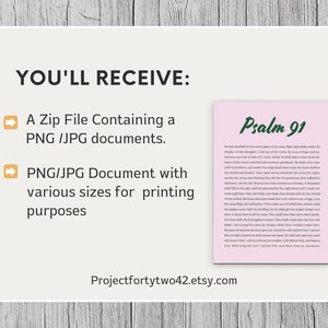 Printable Christian Poster, Christian Home Decor, Scripture Wall Art ...