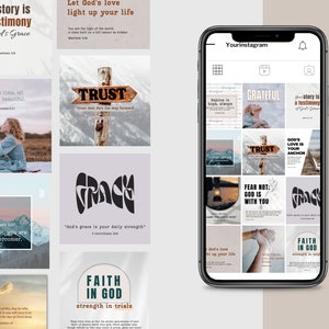 40 Canva Instagram Post, Bible Scripture Quote, Christian Bible Verse ...