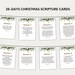 Spanish Scripture Advent Calendar, Christmas Countdown, Spanish ...