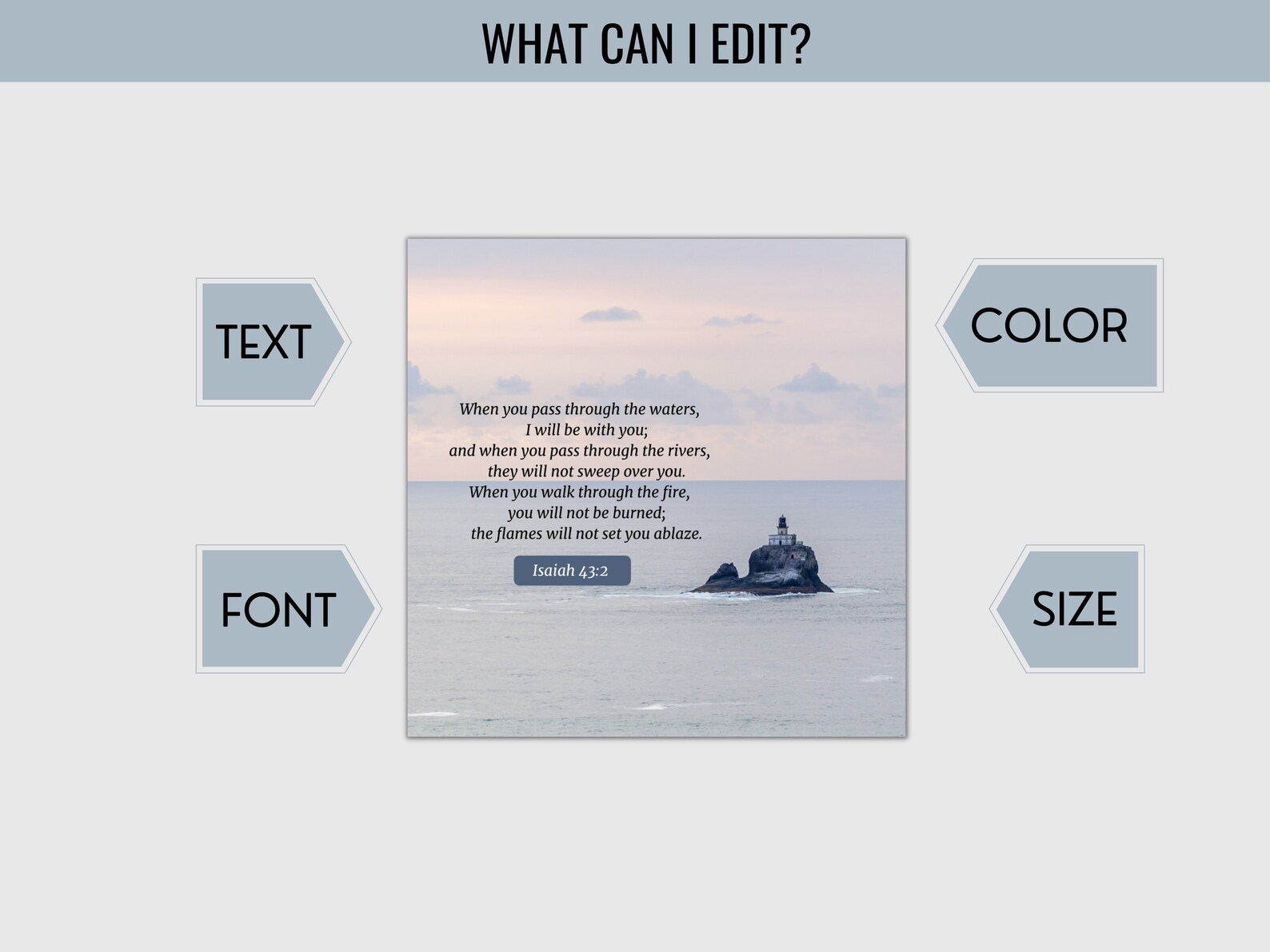 20 Bible Verse Canva Template for Instagram, Faith-inspiring Instagram ...