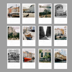 2023 Copenhagen Desk Calendar, Denmark Calendar - Etsy
