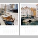 2023 Copenhagen Desk Calendar, Denmark Calendar - Etsy
