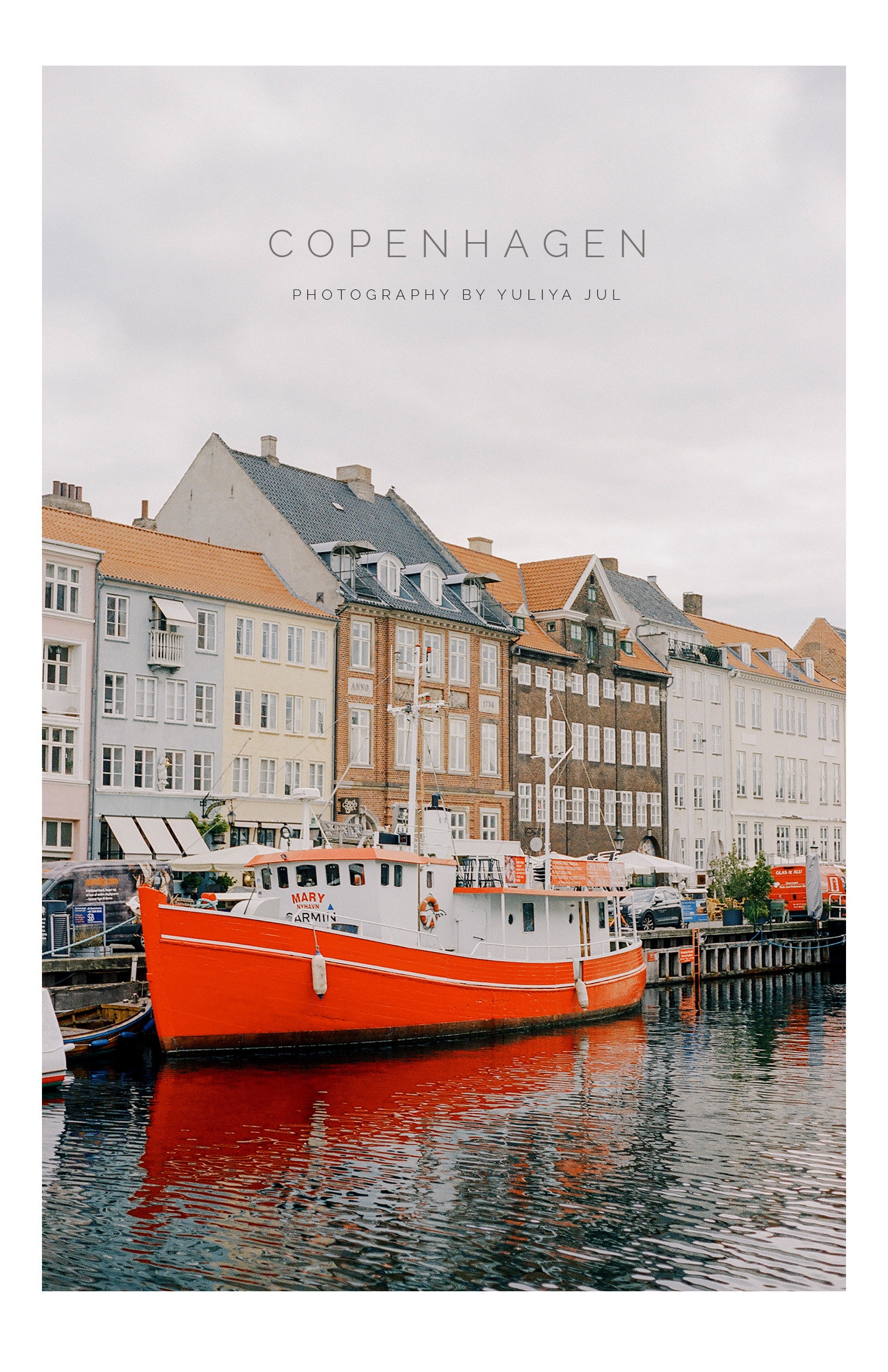 2023 Copenhagen Desk Calendar, Denmark Calendar - Etsy