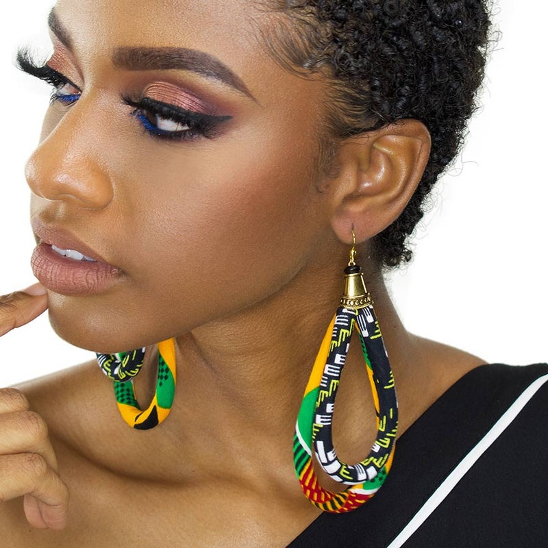 Afro Earrings - Etsy