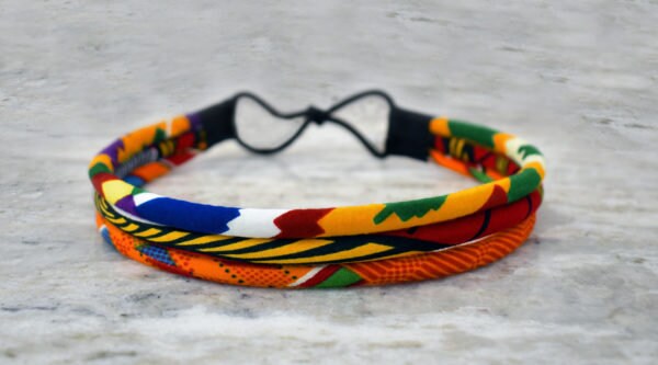 Vibrant Colorful African Headband | African Headwrap | African Hair ...
