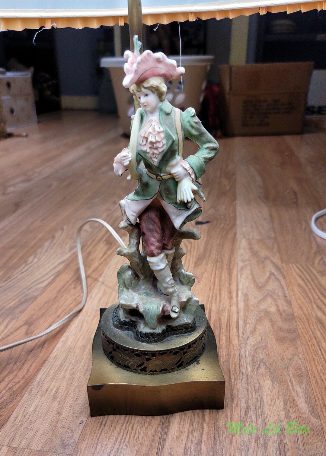 SOLD Dandy French Dude Figurine Collectable Table Lamp - Etsy