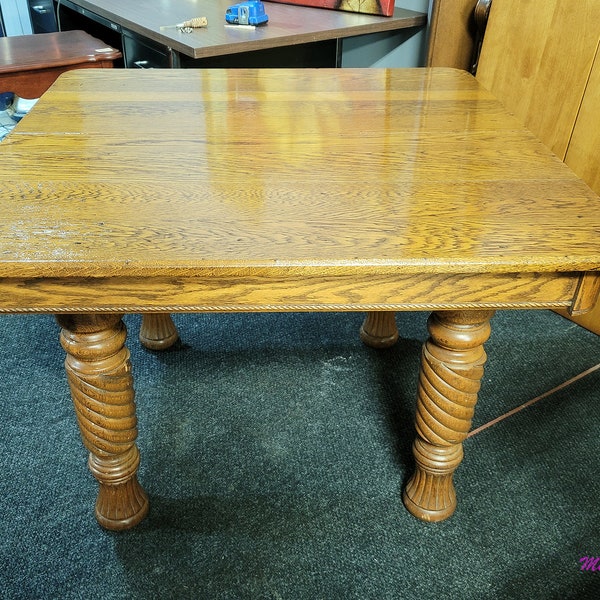 Tiger Oak Dining Table - Etsy