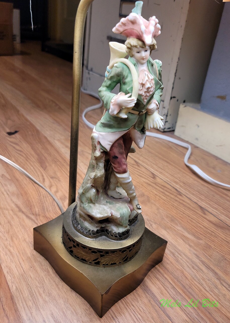 SOLD Dandy French Dude Figurine Collectable Table Lamp - Etsy