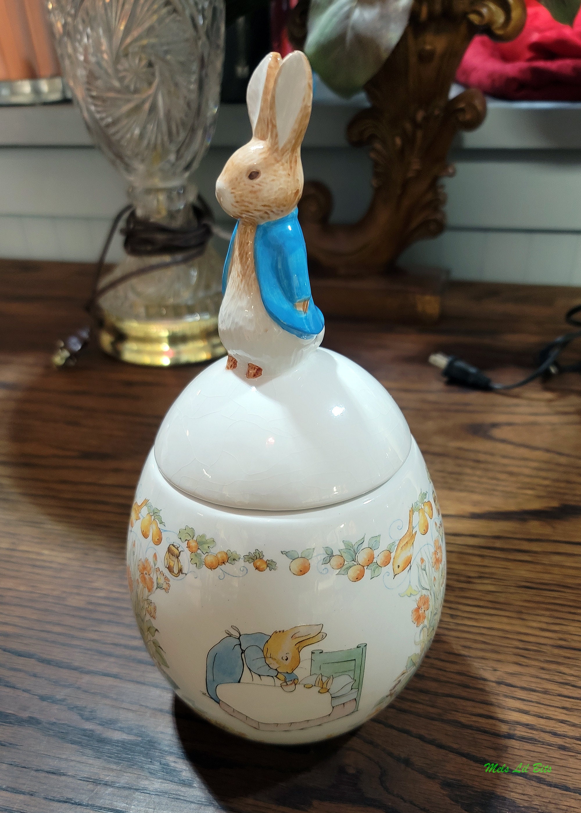 Beatrix Potter Peter Rabbit Decorative Cookie Jar by Teleflora Gifts - Etsy