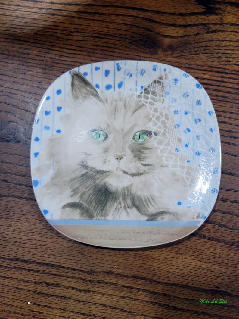 Decorative Cat Plates *sold Separately* - Etsy