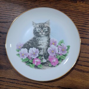 Decorative Cat Plates *sold Separately* - Etsy