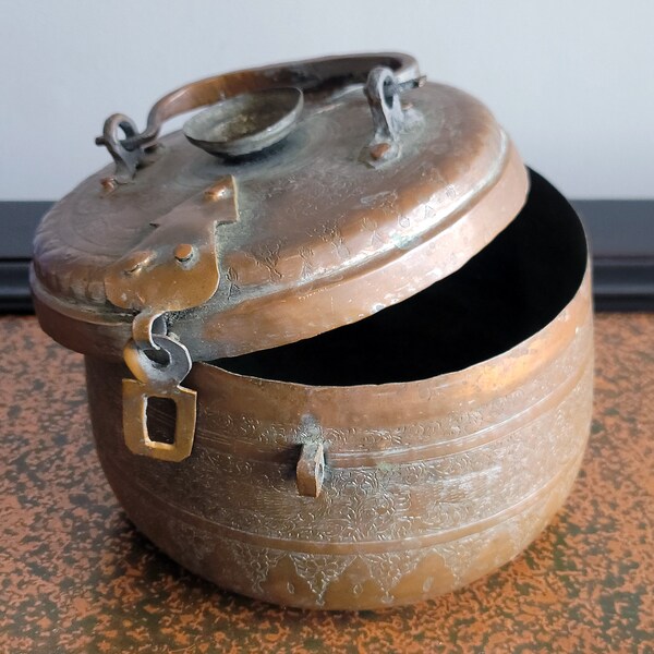 Copper Bread Box - Etsy