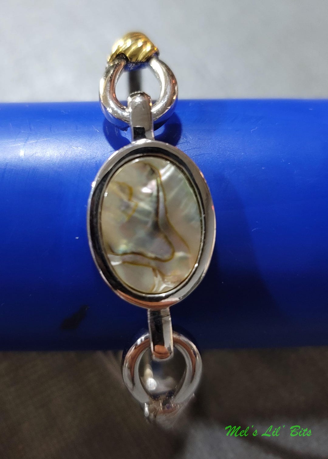 Vintage Avon Abalone Shell Mother of Pearl Bangle Bracelet - Etsy