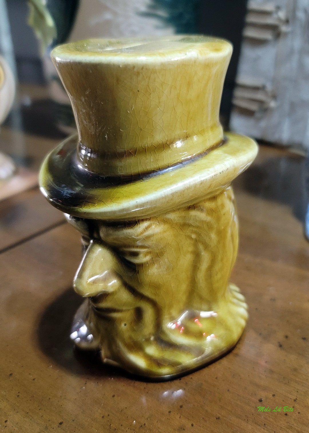 Roseville Pottery Uncle Sam Bank Collectable Table Decor - Etsy