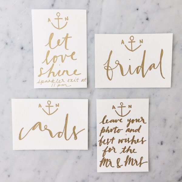 Nautical Calligraphy - Etsy