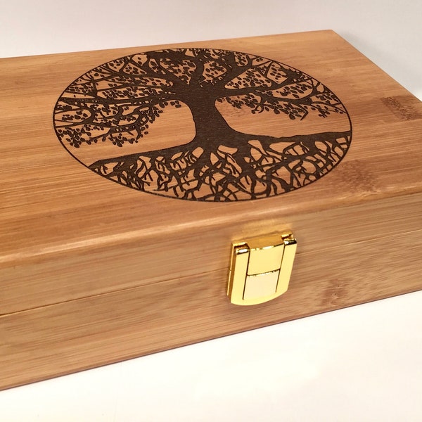 Tree of Life Wood Box - Etsy