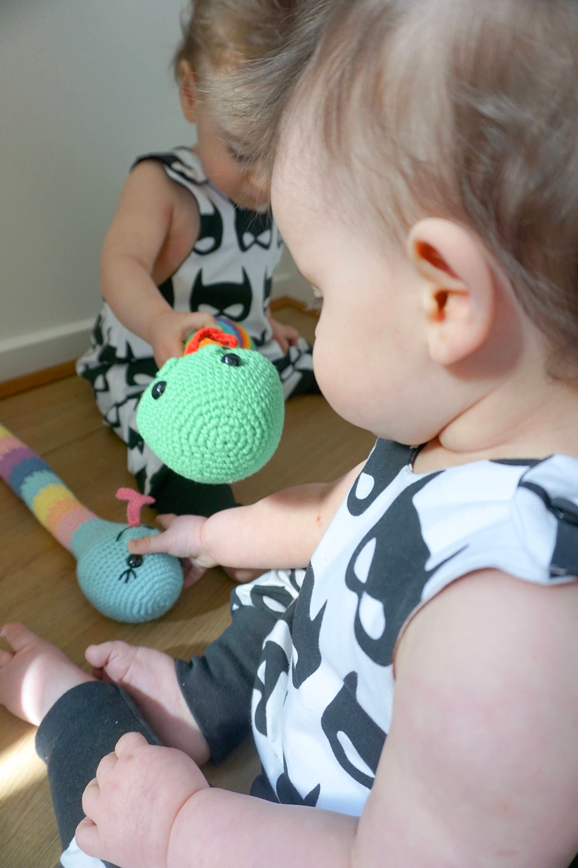 Amigurumi Pattern Snuffles & Sniffles Rainbow Snakes | Etsy