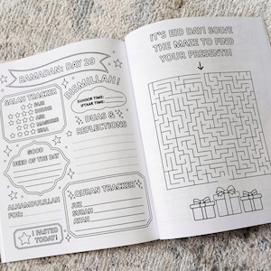 My Ramadan Journal - Ramadan Colouring & Activity Book - Ages 6-12 - 60 ...