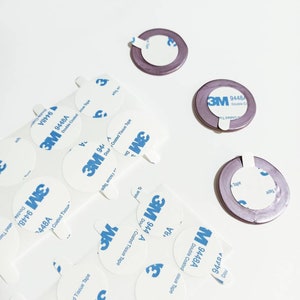 ROUND Double Sided Adhesive - Self Adhesive Stickers - Wax Seal Stamp ...
