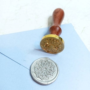 Geometric Wax Seal Stamp - Arabesque Stamp Sealing - Salaam Mosque Duas ...