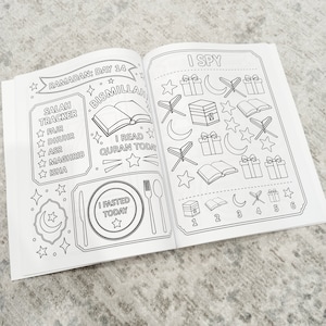 My Ramadan Activity Book - Ramadan Colouring & Activity Book - Ages 3-6 ...