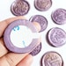 ROUND Double Sided Adhesive - Self Adhesive Stickers - Wax Seal Stamp ...