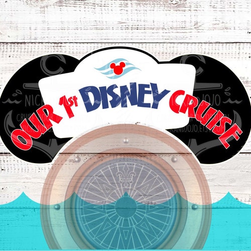 Our First Cruise Tag Disney Cruise Door Magnet - Etsy