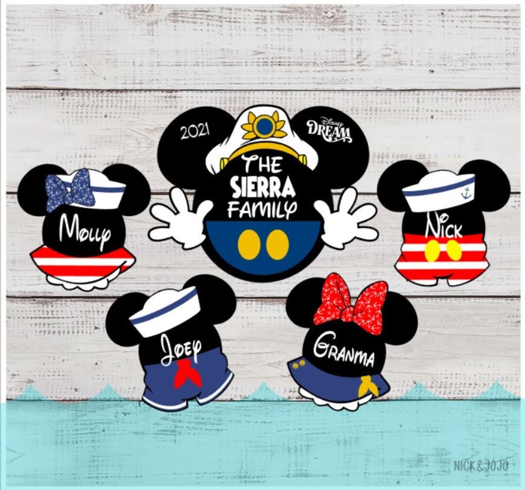 Original Sailor Crew Family Bundle - Personalized - Captain - Sailor ...