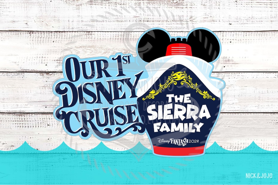 Our Family First Disney Cruise - 1st Cruise - Disney Cruise Magnet ...
