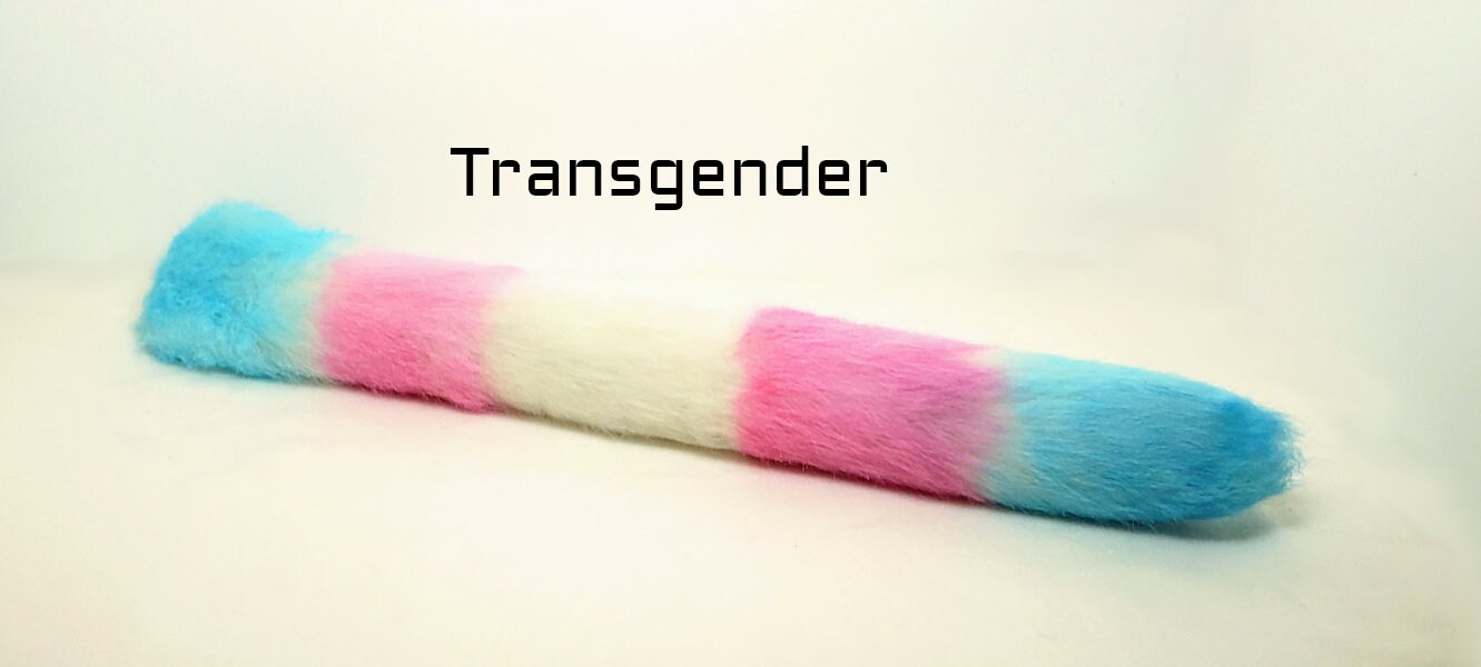Hand Painted Pride Flag Tails - Etsy
