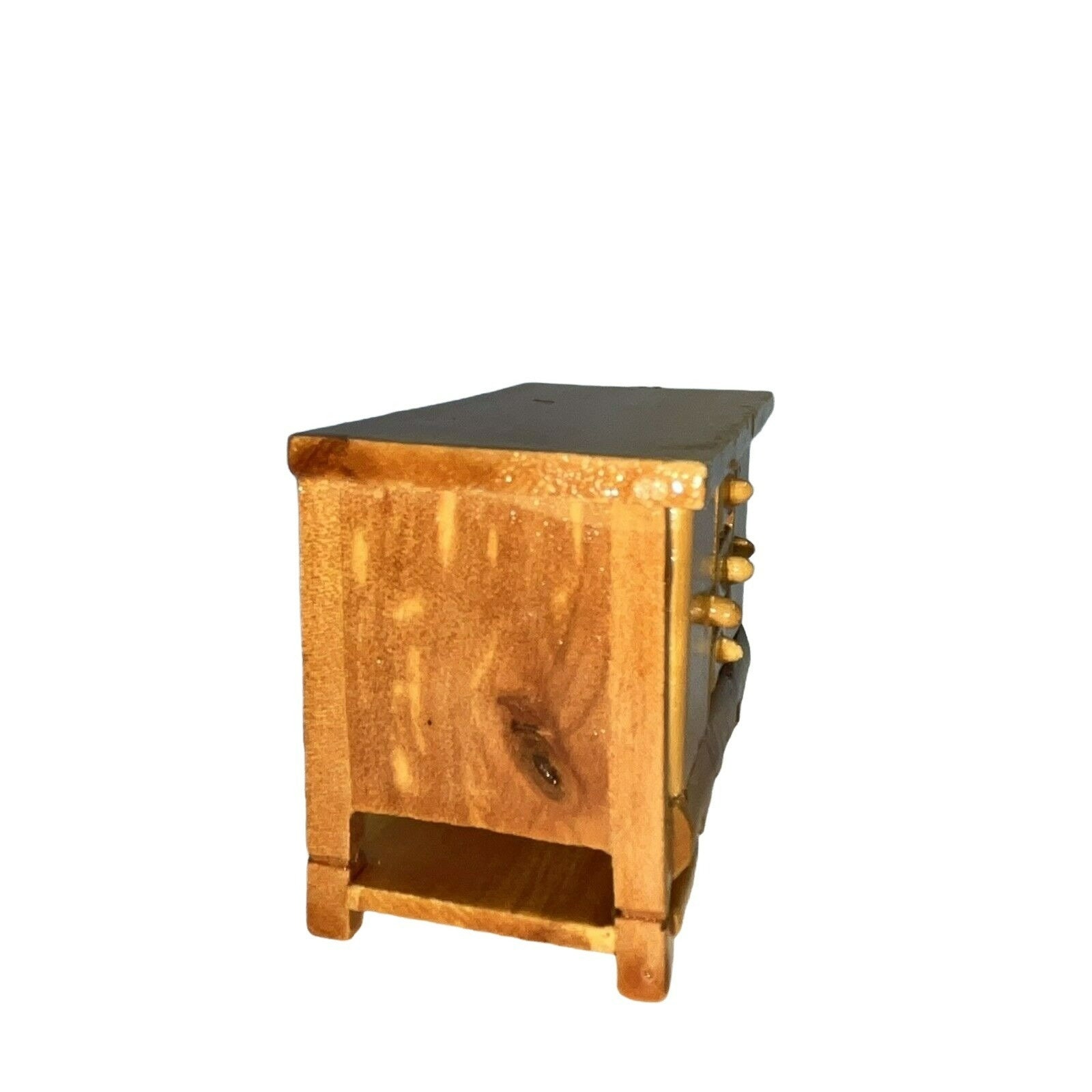 Dollhouse Wood Buffet Sideboard Cabinet Vintage Dining Room Furniture ...