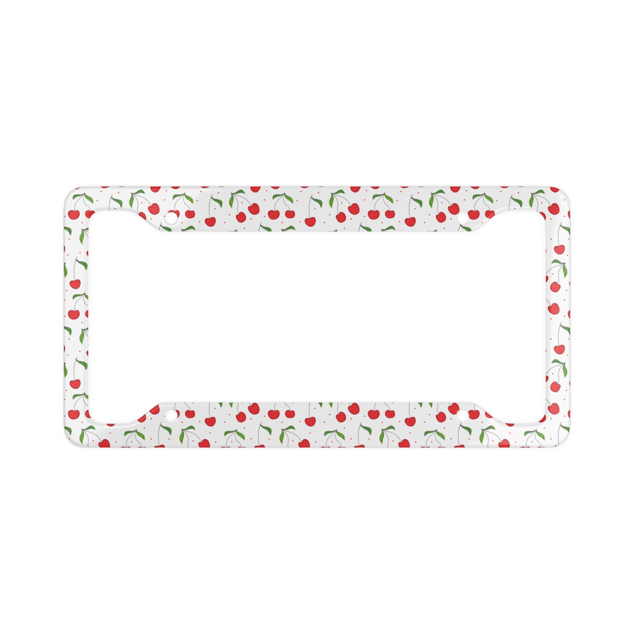 Cherry License Plate Frame - Etsy