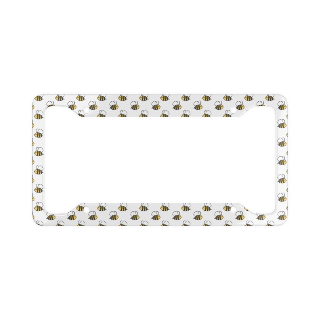 Bumblebee License Plate Frame - Etsy
