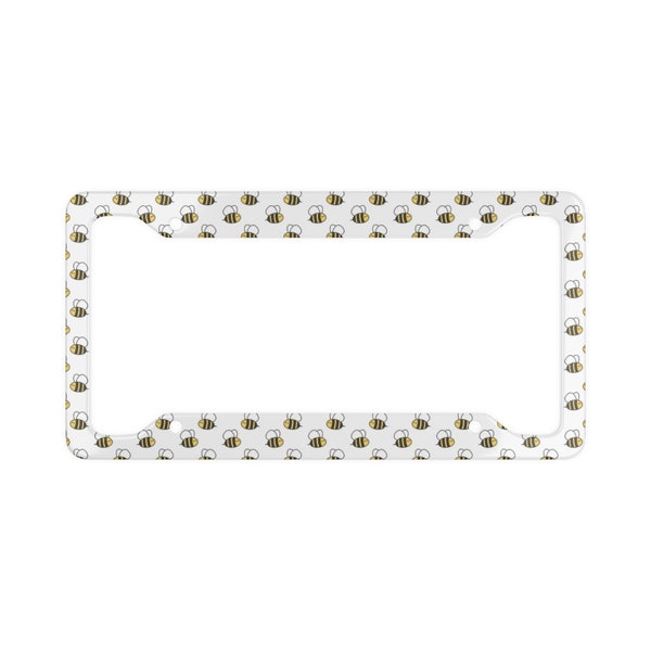 Bee License Frame - Etsy