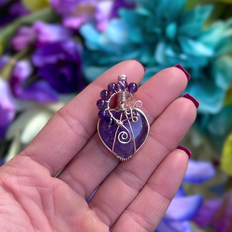 Wire Wrapped Heart - Etsy