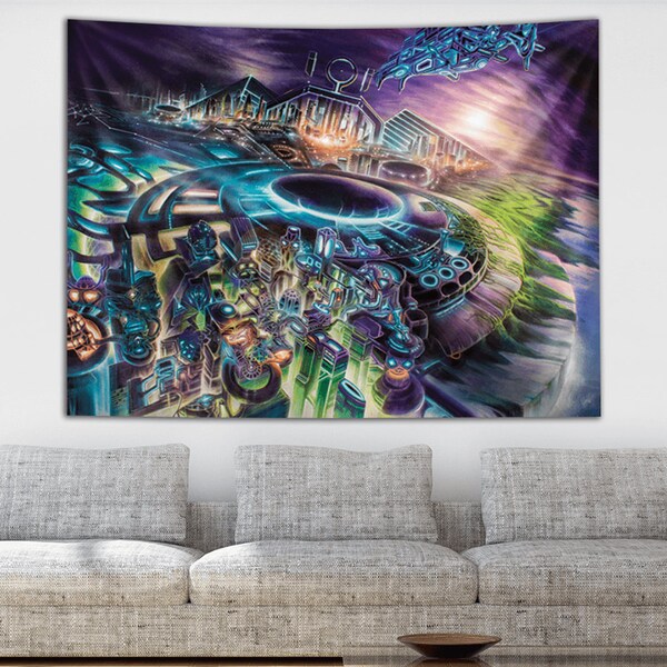 Ufo Tapestry - Etsy