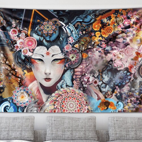 Android Jones Forward Escape Dave Tipper Tapestry by Third Eye - Etsy