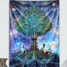 Dima Yastronaut Balance Tree of Life Tapestry by Third Eye | Etsy