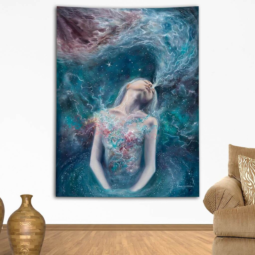 Erica Wexler Love Will Split You Open Tapestry by Third Eye Tapiztries ...