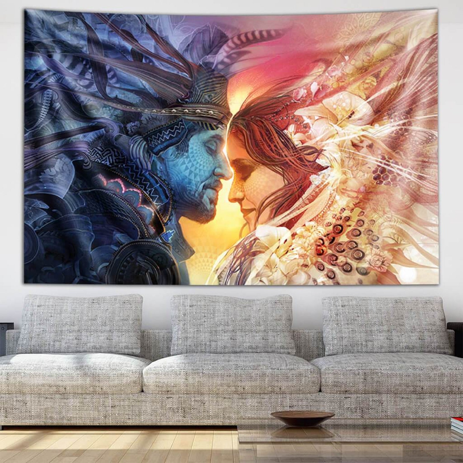 Android Jones Union Tapestry by Third Eye Tapestries - Etsy