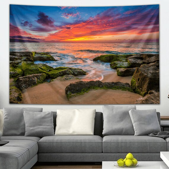 Shane Myers Good Friday Hawaii Sunrise Sunset Tapestry by - Etsy