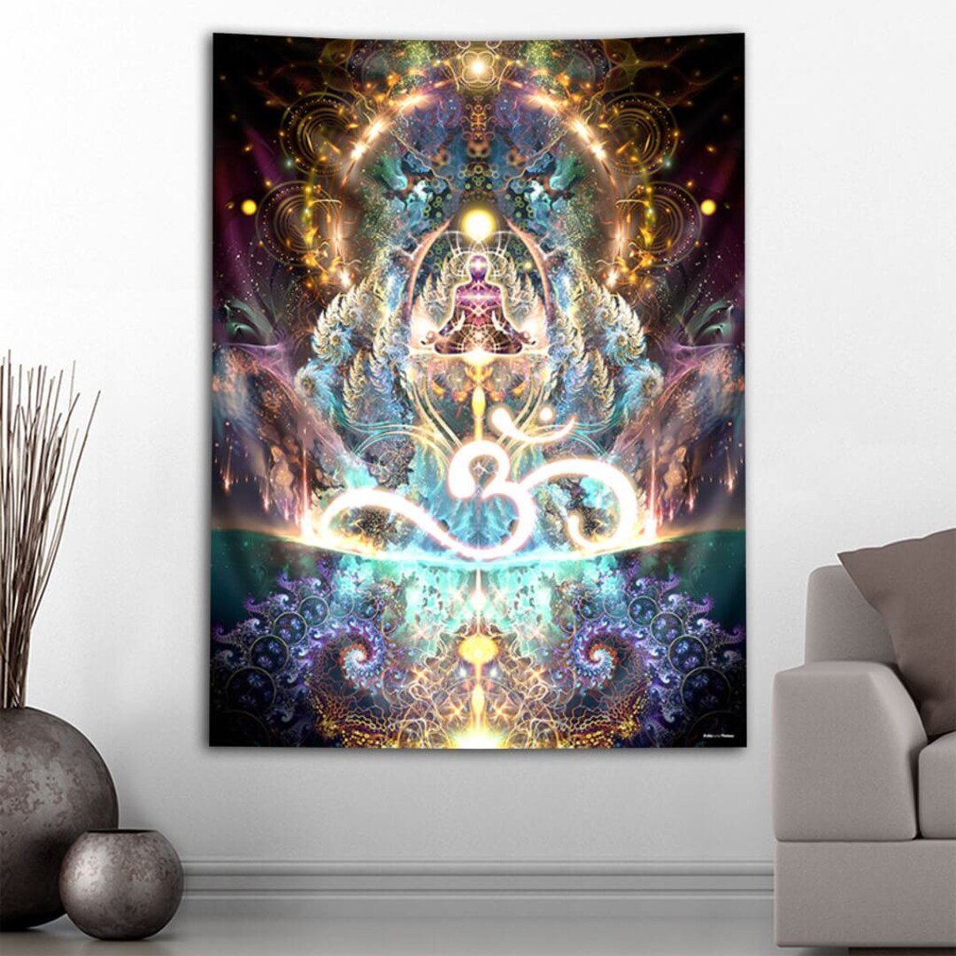 Psioteric Visions Density 432 Psychedelic Tapestry by Third Eye ...
