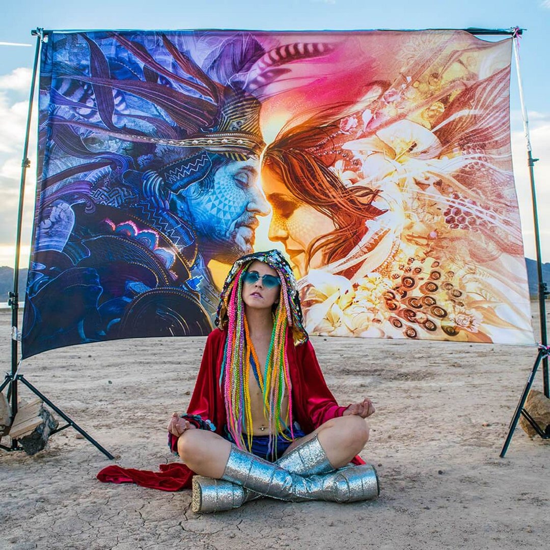 Android Jones Union Tapestry by Third Eye Tapestries - Etsy