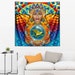 Burgandy Viscosi Gratitude Migration Tapestry by Third Eye Tapestries ...