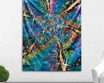 Art of One Maya Tapestry by Third Eye Tapestries | Etsy