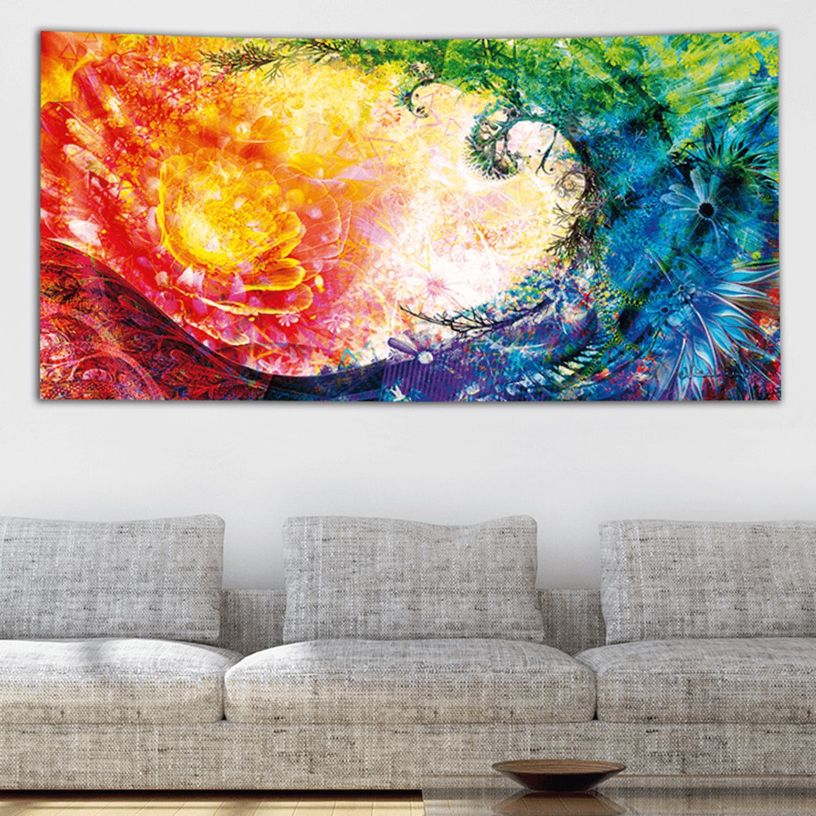 Natural Warp Natures Prophet Tapestry by Third Eye Tapestries - Etsy